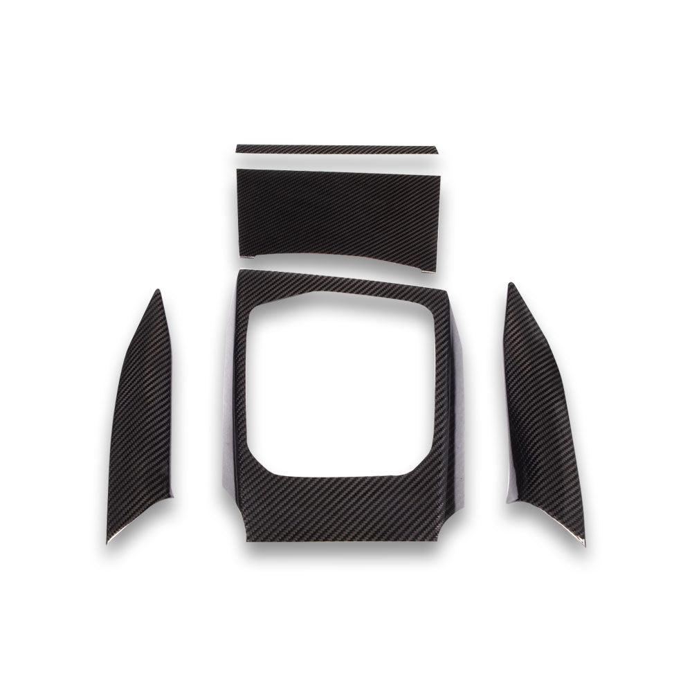 BMW G Chassis Carbon Fiber Center Console Trim Set – Premium Interior ...