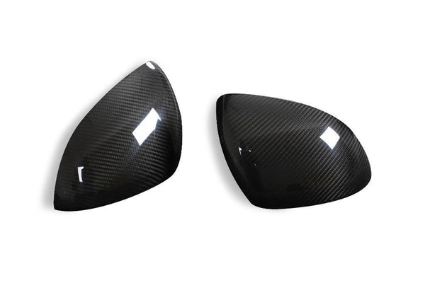 Carbon Fiber Mirror Cap Set for Mercedes-Benz W206 C43/C63 AMG & W223 S ...